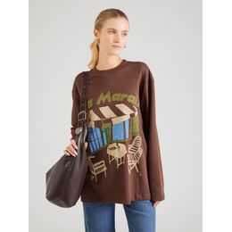 Topshop Shirt Damen Gr&ouml;&szlig;e XL beige / azur / schoko / kiwi
