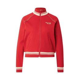 King Louie Zip-Up Hoodie 'Lila Coljack Daytona' female Red size XS