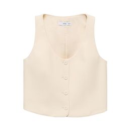Mango Suit Vest 'Iguana'' female Beige size XXS