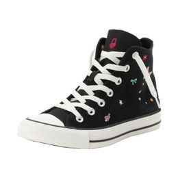 Sneaker Converse "CHUCK TAYLOR ALL STAR", Damen, Gr. 36, schwarz, cliffside rose, Textil, Schuhe Sneaker