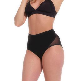 Shapingslip MAGIC BODYFASHION, Damen, Gr. XXL, schwarz, Stoff, Obermaterial: 83% Polyamid, 17% Elasthan, unifarben, eng, Unterhosen Shapingslip, nahtloses Design und eine unsichtbare Verarbeitung
