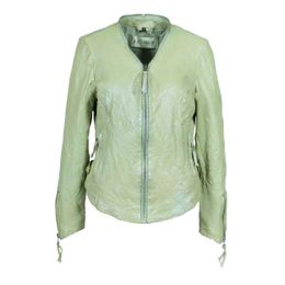 Lederjacke Freaky Nation "Brilliance-FN", Damen, Gr. XS(34), gr&uuml;n, Oberstoff: 100% Schafsleder; Futter: 100% Baumwolle, Jacken Lederjacke