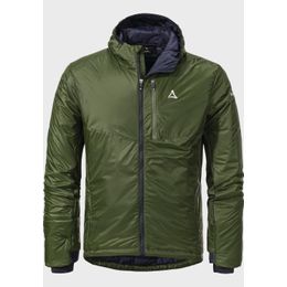 Sch&ouml;ffel Outdoorjacke SCH&Ouml;FFEL "Ins Hybrid Black Raven M", Herren, Gr. 56, gr&uuml;n (6004, gr&uuml;n), Oberstoff : 100% Nylon Futter : 100% Nylon Wattierung : 100% Polyester, regular fit, Jacken Outdoorjacke