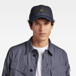 G-Star Raw Baseball Cap G-STAR "Originals Denim Baseball Cap", Herren, blau (raw denim), Baumwolle, Caps Baseball Cap, in Denim-Optik