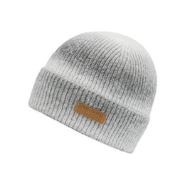 Beanie Chillouts "Sally Hat", Damen, grau (grau melange), Feinstrick, Materialmix, meliert, M&uuml;tzen Beanie, In melierter Optik