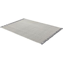 Sch&ouml;ner Wohnen Kollektion Teppich "Insula" Gr. 3, grau, B:140cm H:6mm L:200cm, Baumwolle, Wolle, SCH&Ouml;NER WOHNEN-KOLLEKTION, Teppiche, Teppich, nat&uuml;rliche Wolle/Baumwolle, Wohnzimmer, Schlafzimmer, warmes Raumklima