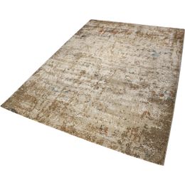 Teppich Wecon Home "Baroque Vintage", beige, B:120cm H:12mm L:170cm, Kunstfaser, Teppiche, Teppich, Wohnzimmer