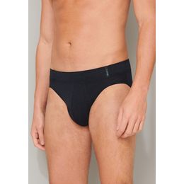 Rioslip Schiesser "Long Life Soft", Herren, Gr. 4, schwarz (001, schwarz), Single Jersey, Obermaterial: 45% Baumwolle, 45% Modal, 10% Elasthan, k&ouml;rpernah, Unterhosen Rioslip, ohne Eingriff, optimales Feuchtigkeitsmanagement
