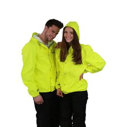 Nerf Regenjacke NERVE "Amazon" Gr. XXXL, gelb, Jacken, Damen, 3XL, Obermaterial: 100% Polyester. Innenseite: 100% Polyester, Regenjacke