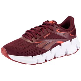 Laufschuh Reebok "ZIG DYNAMICA 6", Damen, Gr. 40, schwarz cherry, retro rot, luxe grau, Synthetik, Textil, Schuhe Laufschuh