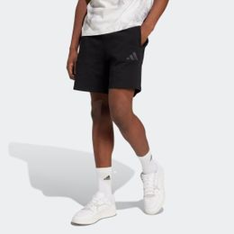 Shorts adidas Sportswear "M A SZN FT SHO", Herren, Gr. S, N-Gr, schwarz, Obermaterial: 100% Baumwolle, Hosen Shorts