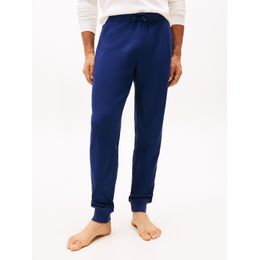 Jogginghose "WAFFLE PANT", Herren, Gr. XXL (56), N-Gr, preppy navy, Jersey, Obermaterial: 100% Baumwolle, Tommy Hilfiger Underwear, unifarben, normal, Hosen Jogginghose, Loungewear, in Waffelstrick aus Baumwolle