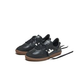 Sneaker FLAMINGOS LIFE "BURELA SLIM", Herren, Gr. 41, schwarz, Textil, Schuhe Sneaker