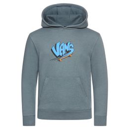 Kapuzensweatshirt Vans, Jungen, Gr. 3 (98), grau (stormy weather), Obermaterial: 56% Baumwolle, 44% Polyester, Sweatshirts Kapuzensweatshirt, f&uuml;r Kids
