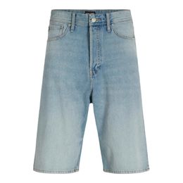 Jack & Jones Bermudas JACK & JONES "JJIRON JJORIGINAL SHORTS MF 328 SN", Herren, Gr. XXL, N-Gr, blau (blau denim), Denim/Jeans, Obermaterial: 100% Baumwolle, unifarben, relaxed fit knielang, Hosen Bermudas