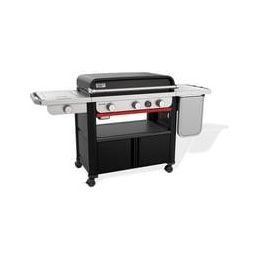 Weber Slate GPSB Premium Plancha, 76cm, Gasgrill Mit Seitenbrenner