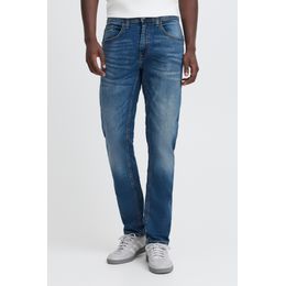 Regular-fit-Jeans Blend "BHTWISTER SLIM/REG", Herren, Gr. 32, L&auml;nge 32, blau (denim middle blau), Denim/Jeans, Obermaterial: 100% Baumwolle, Abriebeffekte, regular fit, Jeans Regular-fit-Jeans
