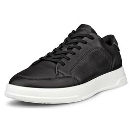 Sneaker Ecco "Move W", Damen, Gr. 36, schwarz, Leder, Schuhe Sneaker, Freizeitschuh, Halbschuh mit ergonomischer Fluidform Sohle