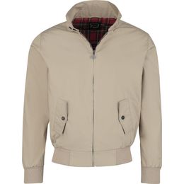 Red by EMP Larger Than Life Bomber Jacket &Uuml;bergangsjacke beige in L Q126-000125