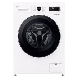 LG Waschmaschine Essence White (A, 8 kg, 1.350 U./Min.) Unterbauf&auml;hig mit Steam & Inverter Direct Drive&reg; F4WB3085