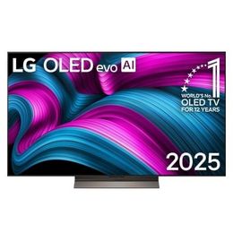 Schwarz LG 55&Prime; OLED evo AI C5 4K Smart TV OLED55C5ELB