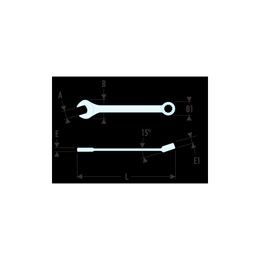 Facom Ring-Maulschl&uuml;ssel "39" kurz 1/2" (39.1/2)