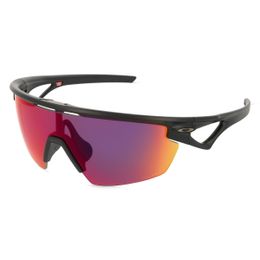 Oakley OO9403 SPHAERA | Unisex-Sonnenbrille | Fassung: Halbrand, Quadratisch, Kunststoff, Schwarz Matt | Glasfarbe: Grau