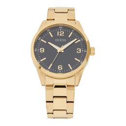 Guess Analoguhr Herren Gr&ouml;&szlig;e One Size gold / schwarz / wei&szlig;