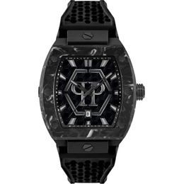 Philipp Plein Uhr 'The Hexagon Phantom' Herren Gr&ouml;&szlig;e One Size anthrazit / schwarz