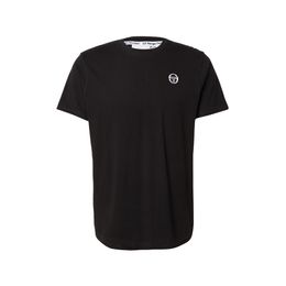 Sergio Tacchini T-Shirt 'MATTIA' Herren Gr&ouml;&szlig;e M schwarz / wei&szlig;