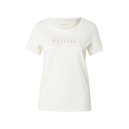 Mustang T-Shirt 'Alma' Damen Gr&ouml;&szlig;e M offwhite