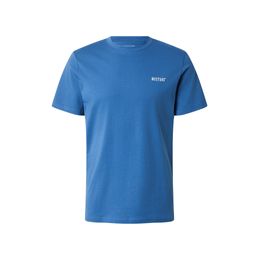 Mustang T-Shirt 'Austin' Herren Gr&ouml;&szlig;e M blau / wei&szlig;
