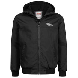 Lonsdale Jacke 'Dunster' Herren Gr&ouml;&szlig;e XL schwarz / wei&szlig;