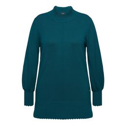 Ulla Popken Pullover Damen Gr&ouml;&szlig;e XXXL/4XL enzian
