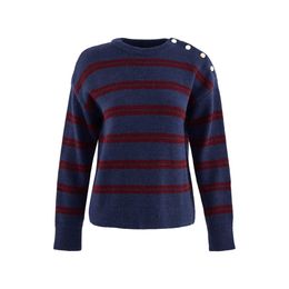 Trendyol Pullover Damen Gr&ouml;&szlig;e L navy / weinrot