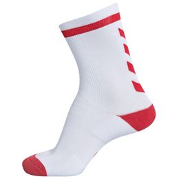 Hummel Sportsocken Damen Gr&ouml;&szlig;e 35/38 dunkelpink / wei&szlig;