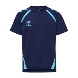 Hummel Funktionsshirt Jungen Gr&ouml;&szlig;e 152 hellblau / dunkelblau