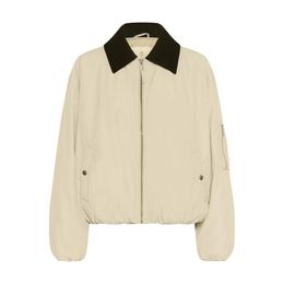 Kaffe Jacke 'KAroska' Damen Gr&ouml;&szlig;e S creme / schwarz Sommerjacke