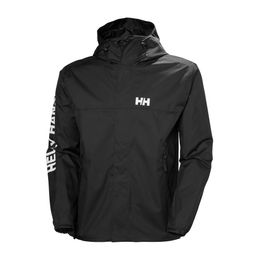 Helly Hansen Outdoorjacke 'ERVIK' Herren Gr&ouml;&szlig;e XXL schwarz / wei&szlig;