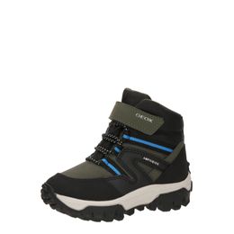Geox Stiefel 'HIMALAYA' Jungen Gr&ouml;&szlig;e 27 hellblau / oliv / schwarz