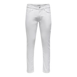 Only & Sons Only & Sons ONLY & SONS Slim-fit-Jeans Herren Gr&ouml;&szlig;e 32 wei&szlig;