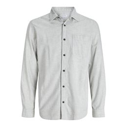 Jack & Jones JACK & JONES Button Up Shirt 'JJECLASSIC' male size S Light grey