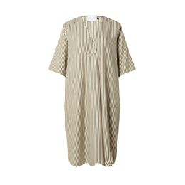 Rotholz Kleid Damen Gr&ouml;&szlig;e 40 hellbeige / oliv Winterkleid