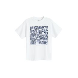 Cool Club T-Shirt Jungen Gr&ouml;&szlig;e 146 navy / wei&szlig;