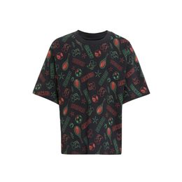 adidas Sportswear T-Shirt 'Disney Mickey Mouse' Jungen Gr&ouml;&szlig;e 104 dunkelgr&uuml;n / rot / schwarz