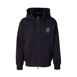 Armani Exchange Sweatjacke Herren Gr&ouml;&szlig;e XXL marine / wei&szlig;