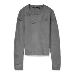 V&eacute;ro Moda Vero Moda Pullover 'VMROSE' Damen Gr&ouml;&szlig;e M graumeliert