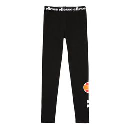 Ellesse Leggings 'FABI' M&auml;dchen Gr&ouml;&szlig;e 140/146 orange / rot / schwarz / wei&szlig;