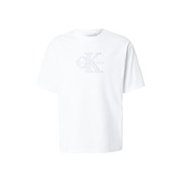 Calvin Klein Jeans T-Shirt Herren Gr&ouml;&szlig;e XXXL wei&szlig;