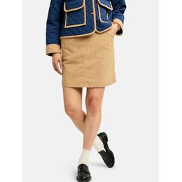 Liberte Essentiel Skirt ' CORDUROY ' Damen Gr&ouml;&szlig;e 36 beige